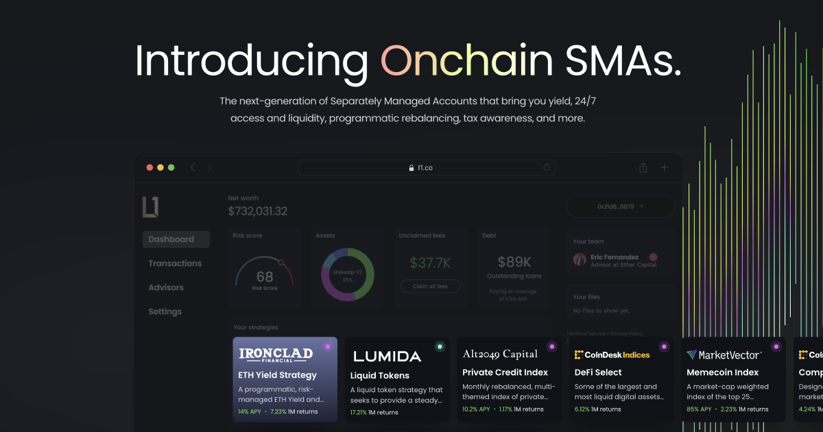 Onchain Separately Managed Accounts (SMAs) - L1
